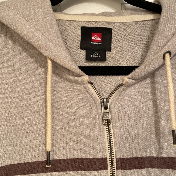 Quiksilver | Jackets & Coats | Mens Quicksilver Zip Up Hoodie | Poshmark